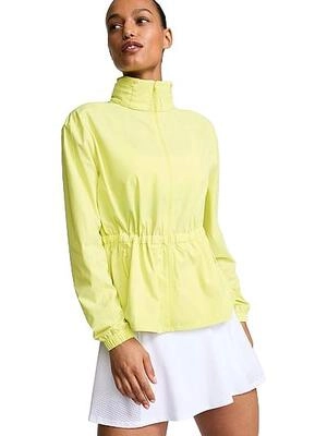 Victoria's Secret Activeflex Cinched Full-zip Jacket - Green