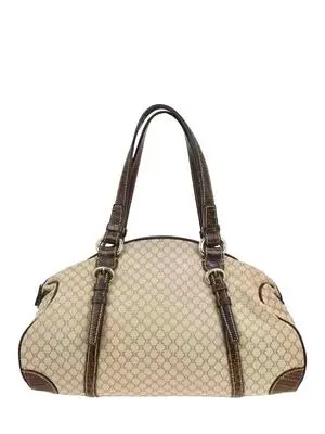 Celine 1990-2000s Macadam Tote Bag - Neutrals
