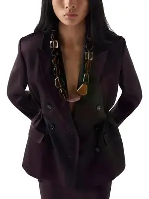 Liviana Conti Farrell Jacket - Brown