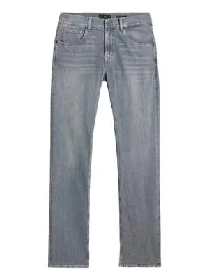 7 For All Mankind Slimmy Tapered Jeans Grey