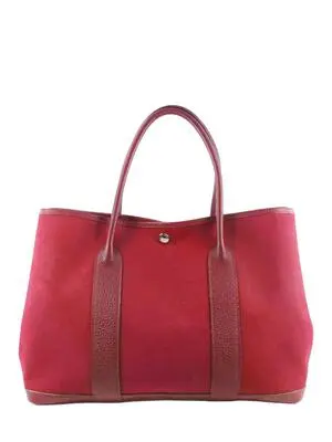 Hermès 2008 Hermès Garden Party 36 Tote Bag Red