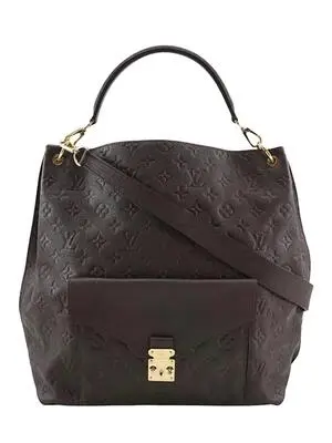 LOUIS VUITTON Monogram Empreinte Metis Hobo - Brown