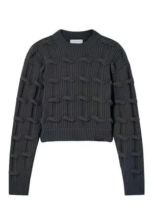 Stella McCartney Crew Neck Knitted Sweater - Grey