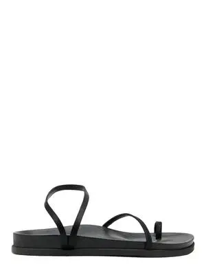 ANCIENT GREEK SANDALS Footbed Strap Sandals - Black