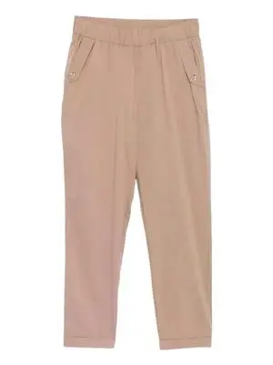 Liu Jo Cuffed Trousers - Neutrals