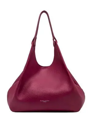 GIANNI CHIARINI Textured Shoulder Bag With Pouch - Purple