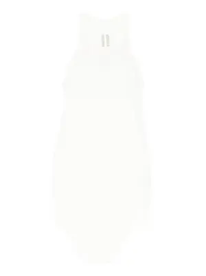 Rick Owens Basic Ribbed Tank - Neutrals