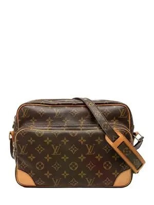 LOUIS VUITTON 2002 Monogram Nil Crossbody Bag - Brown
