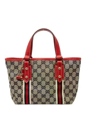 Gucci Gg Canvas Jolicoeur Handbag - Brown