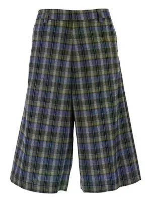 ERL Checked Shorts - Blue