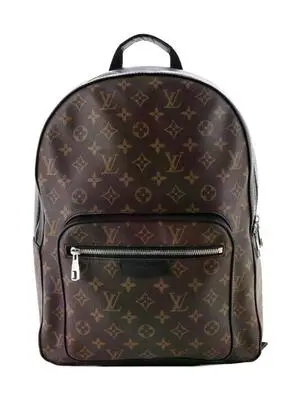 LOUIS VUITTON Josh Macassar Monogram Canvas Backpack