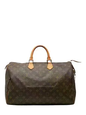 LOUIS VUITTON 1994 Monogram Speedy 40 Boston Bag - Brown