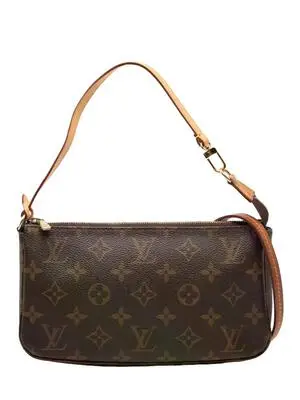 LOUIS VUITTON 2014 Monogram Pochette Accessoires - Brown