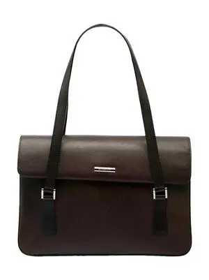 Burberry 2000-2017 Leather Shoulder Bag - Brown