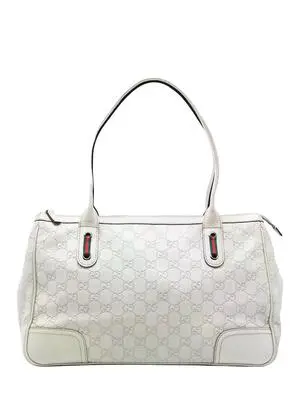 Gucci Ssima Princy Tote Bag - White