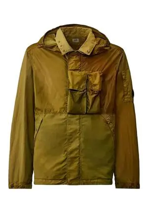 C.P. COMPANY Patch-pocket Hooded Jacket - Green