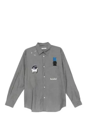 UNDERCOVERISM Cotton Embroidered Shirt - Grey