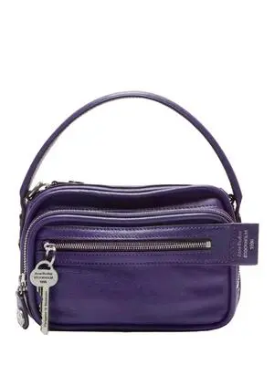 Acne Studios Leather Crossbody Bag - Purple