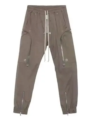 Rick Owens Bauhaus Zip-pocket Trousers - Brown