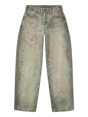 DIESEL 1997 D-enim Straight Jeans - Grey