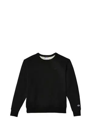 Champion Crew-neck Sweatshirt With Logo Detail - Black
