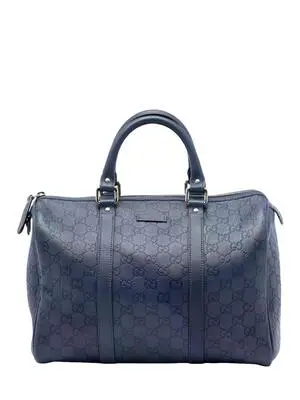 Gucci Medium Sisma Joy Boston Satchel - Blue