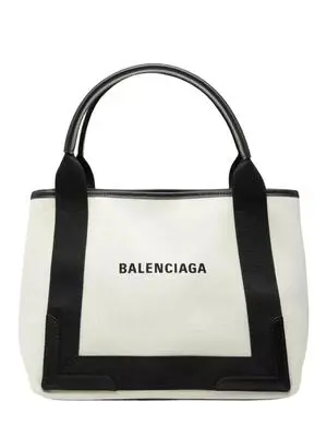 Balenciaga 2008-2021 Canvas Cabas S Tote - Black
