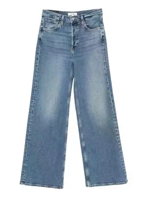 RE/DONE Wide Leg Jeans - Blue