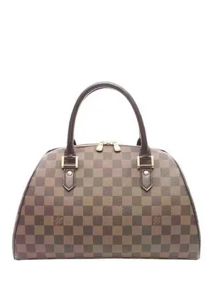 LOUIS VUITTON 2004 Damier Ebene Rivera Mm Handbag - Brown