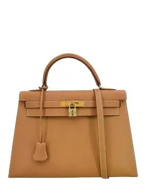 Hermès 1997 32 Kelly Sellier Handbag - Neutrals