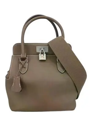 Hermès 2014 26 Toolbox Handbag - Brown