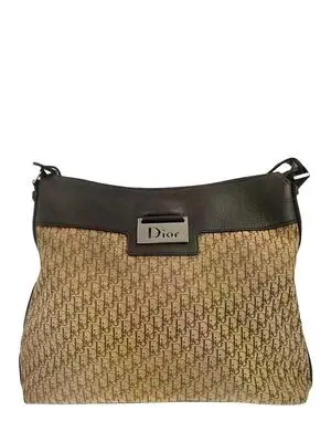 Dior 2006 Street Chic Patterned Shoulder Bag - Neutrals