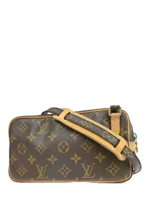 LOUIS VUITTON 2003 Marly Bandouliere Monogram Cross Body Bag - Brown