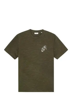 LES DEUX Ben Troy T-shirt - Green