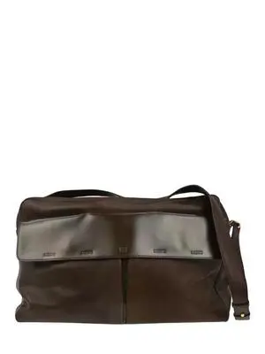 Loewe 1990s Leather Shoulder Bag - Brown