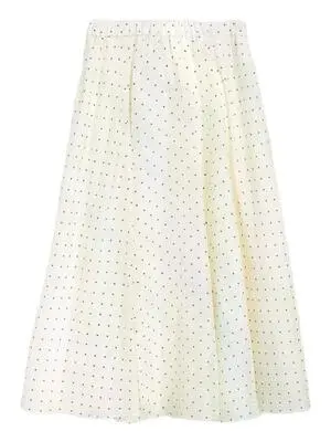 Aspesi Polka-dot Skirt - Neutrals