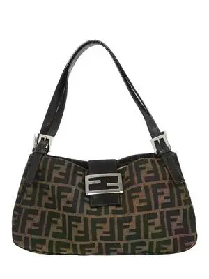 Fendi 2000 Zucca Handbag - Black