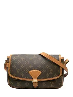 LOUIS VUITTON 2000 Monogram Sologne Crossbody Bag - Brown