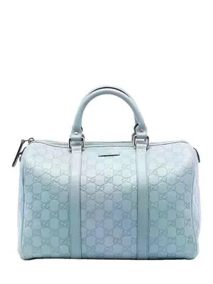 Gucci 2016-2026 Medium S Sima Joy Boston Bag - Blue