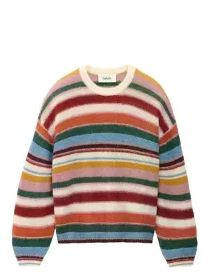Ba&sh Serena Striped Jumper - Neutrals