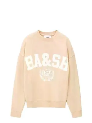 Ba&sh Benjamin Graphic-print Sweatshirt - Neutrals