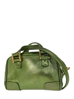 Loewe 2007 Metallic Nano Tote Bag - Green