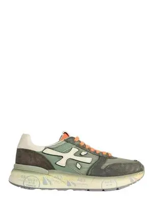 Premiata Mick Suede-Details Sneakers Green