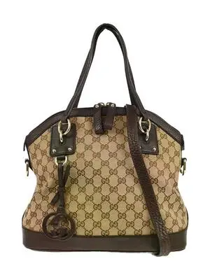 Gucci 1990-2000s Gg Canvas Handbag - Neutrals