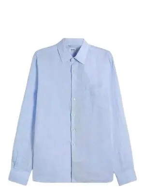 Aspesi Sedici Linen Shirt - Blue