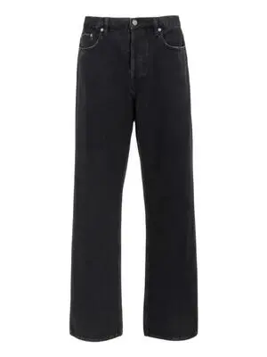GOLDEN GOOSE Skate Loose Jeans - Black