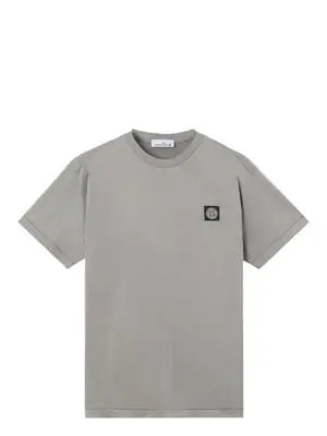 Stone Island Patch T-shirt - Grey