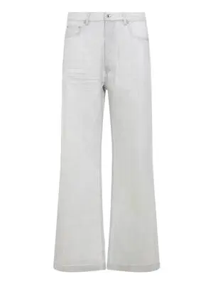 Rick Owens Pocket Cotton Jeans - Neutrals