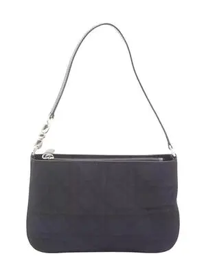 Dior 2010-2026 Nylon Cannage Shoulder Bag - Black