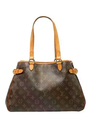 LOUIS VUITTON 2007 Monogram Batignolles Horizontal Tote Bag - Brown